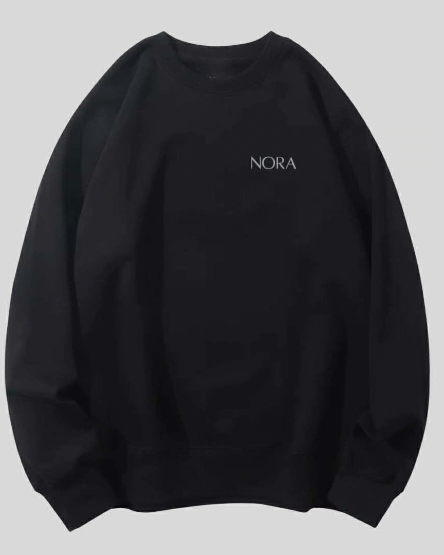 Crewneck - Noir – Nora Apparel